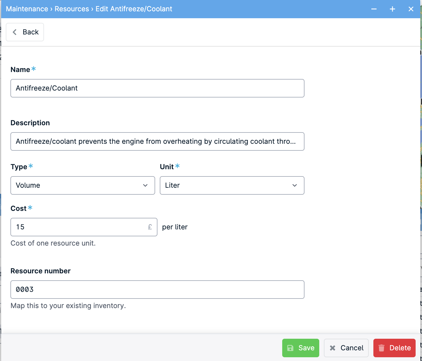 Maintenance - Add Resources – GpsGate Support