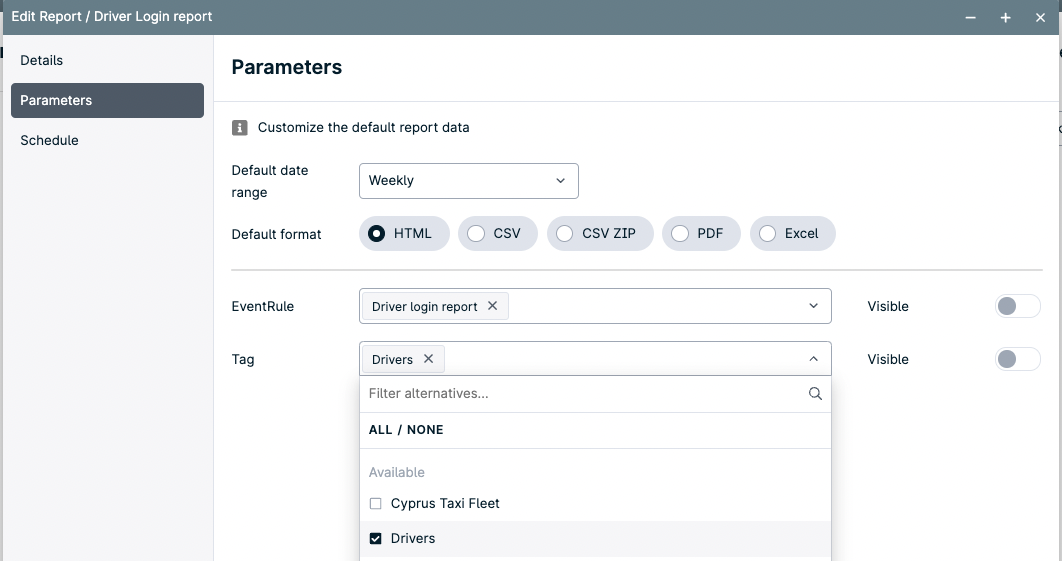 Driver Login Report – GpsGate Support
