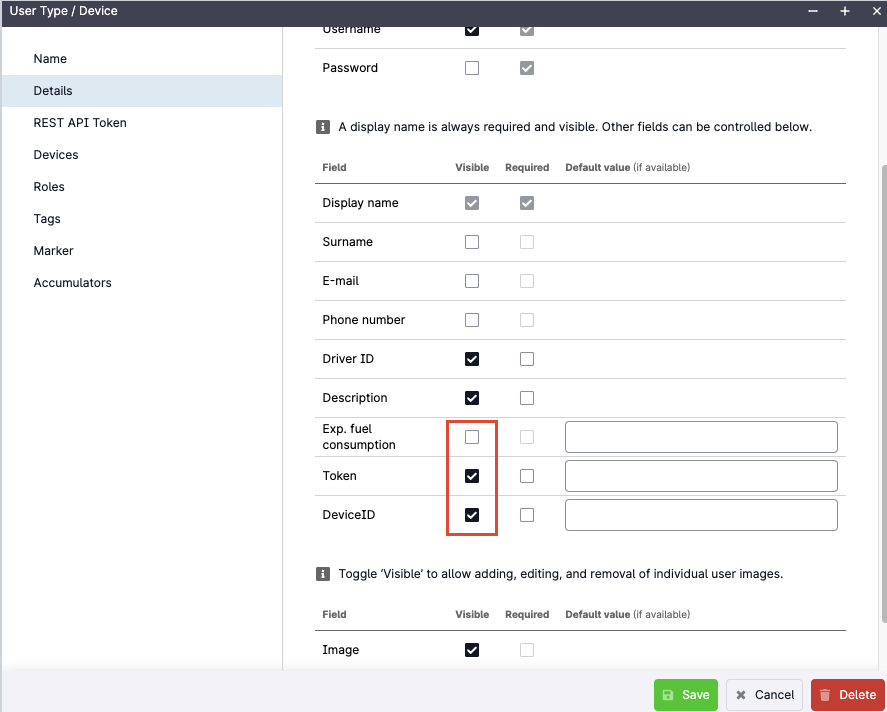 User Custom Fields – GpsGate Support