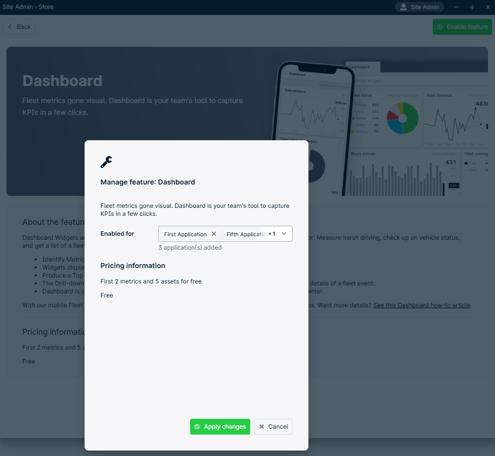 GpsGate Store: enable free & premium features – GpsGate Support