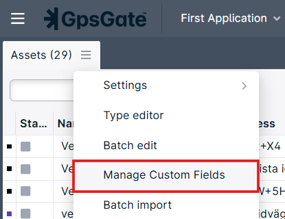 User Custom Fields – GpsGate Support