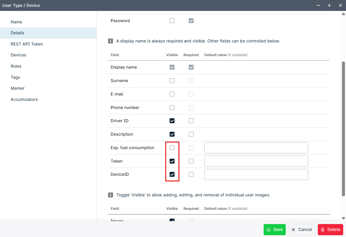User Custom Fields – GpsGate Support