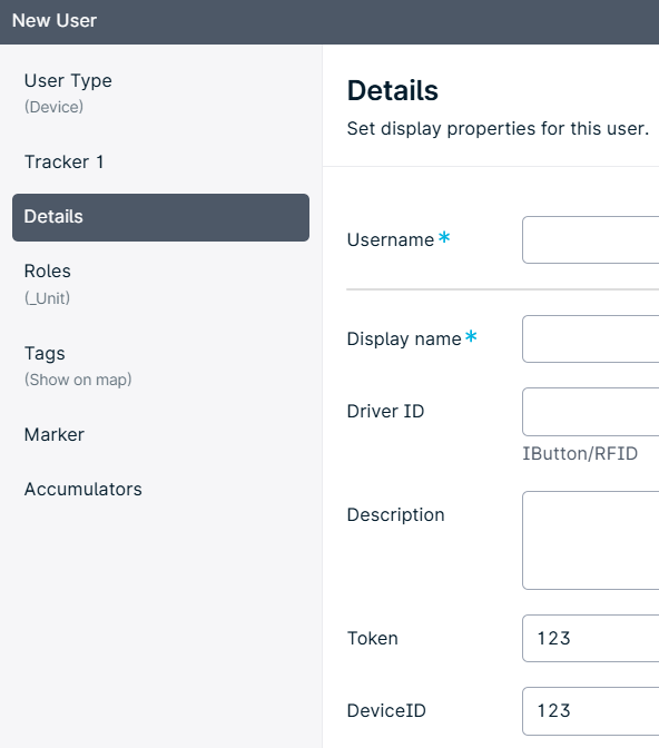 User Custom Fields – GpsGate Support