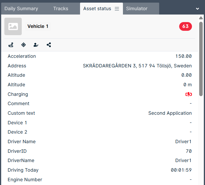 Asset Status – GpsGate Support