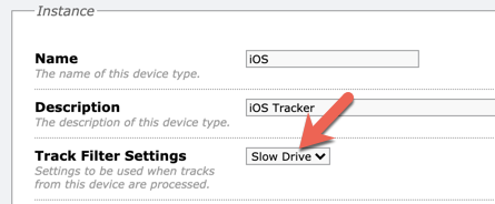 iOS Profiles Configuration (change the default tracking parameters ...