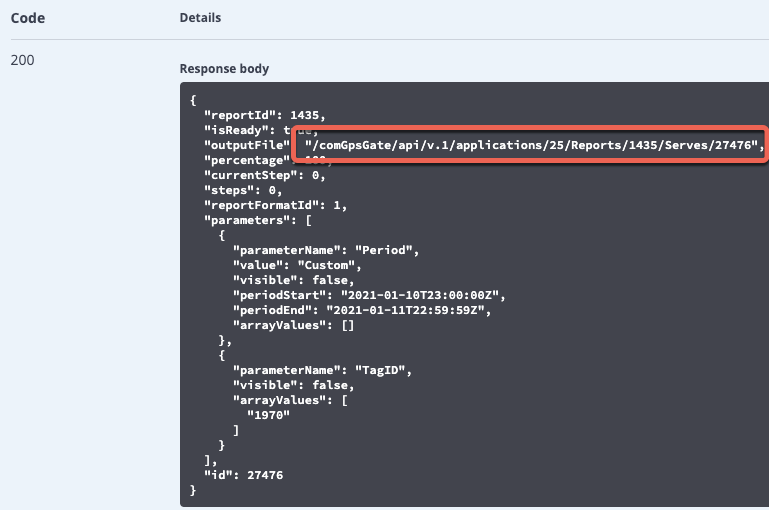 How To Generate And Access A Report With Rest Api Gpsgate Support 2649