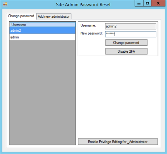 Site Admin password reset – GpsGate Support