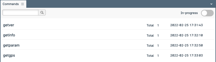 Command panel – GpsGate Support