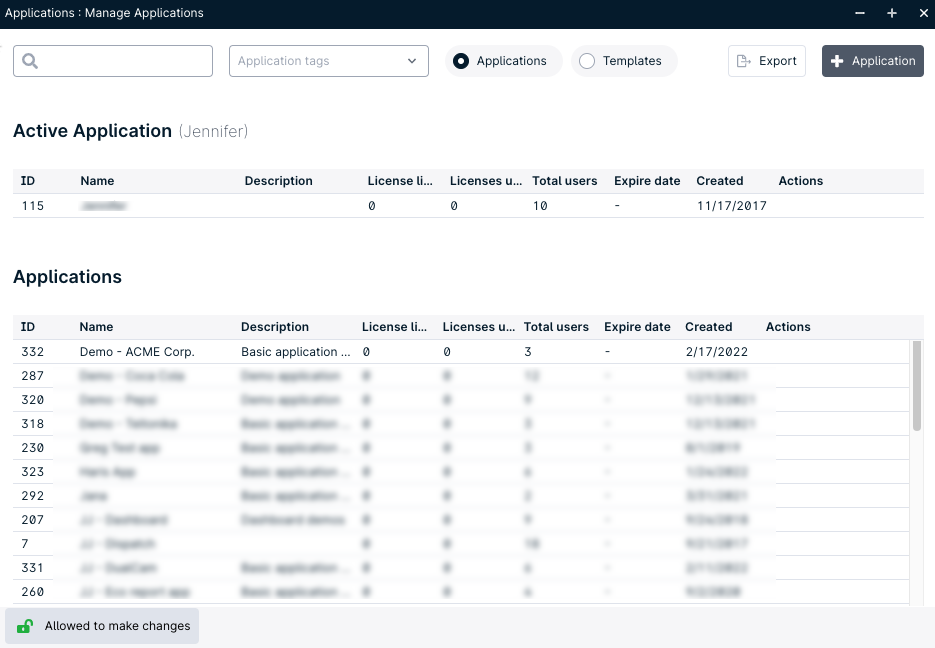 How to create an application – GpsGate Support