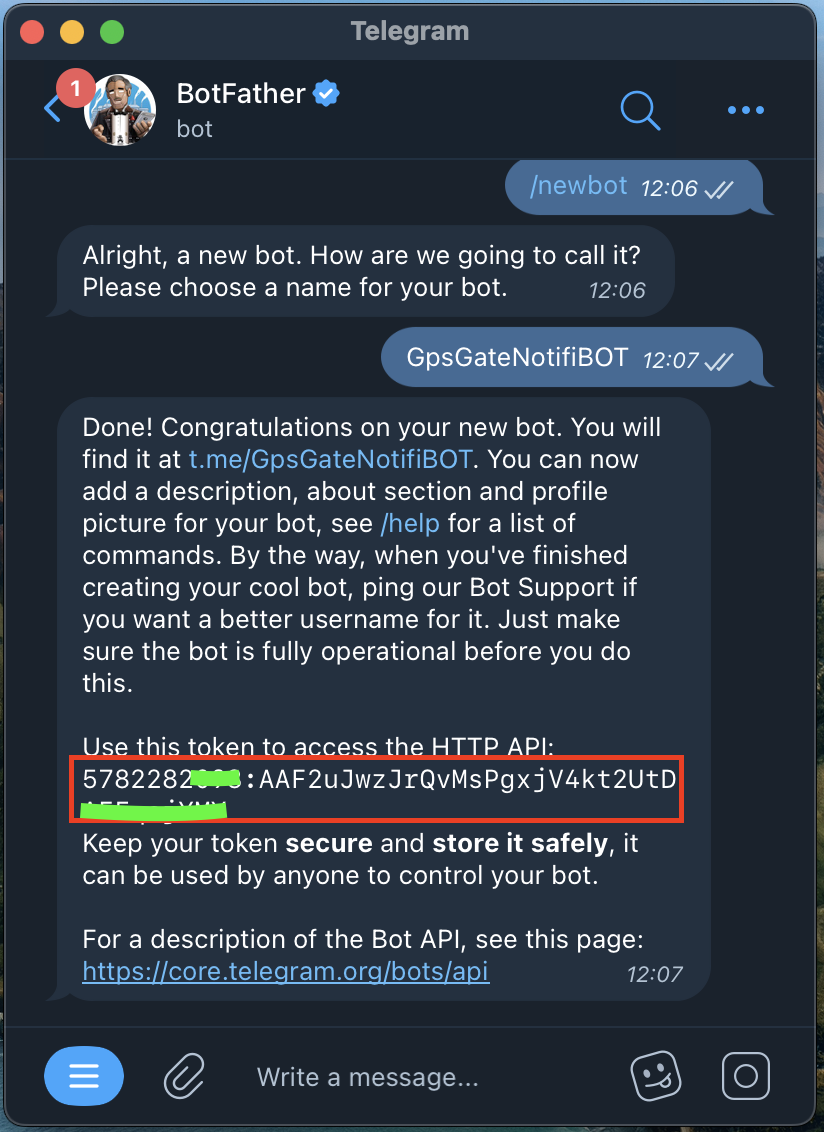 GpsGate notifications in Telegram – GpsGate Support